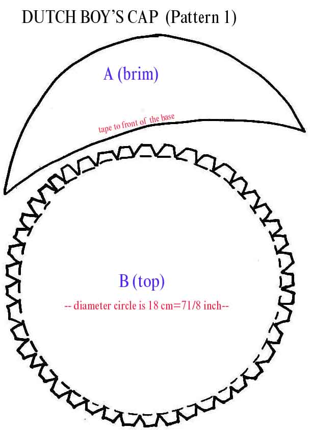 How to Make a Dutch Boy’s Cap out of Paper - Past Times History