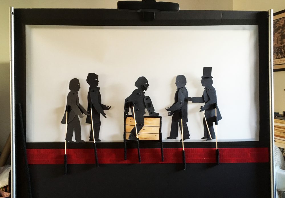 shadow puppetry screens - Past Times History